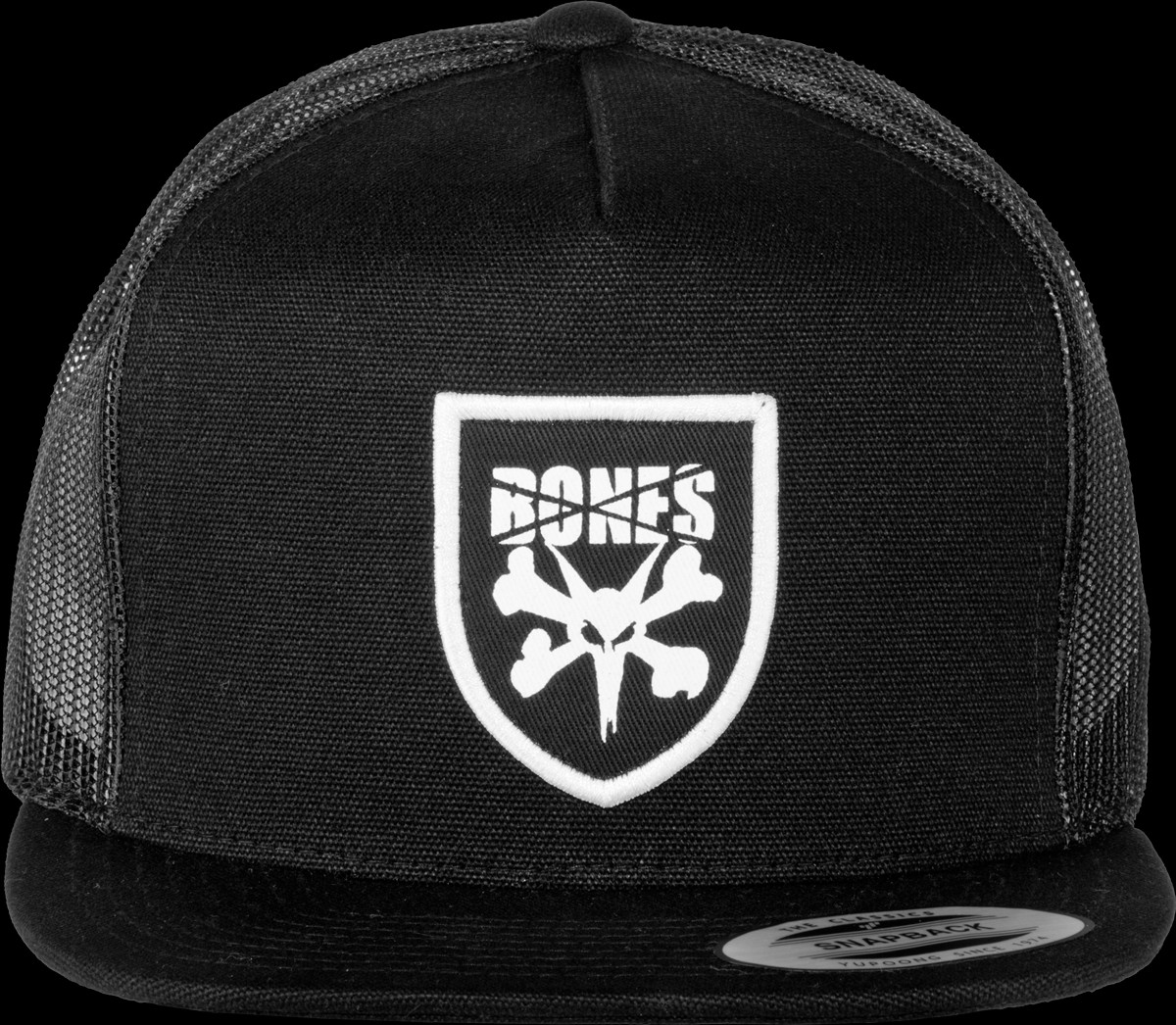 BONES WHEELS Cap Canvas Trucker Photo #1 - Photo Gallery - BONES WHEELS