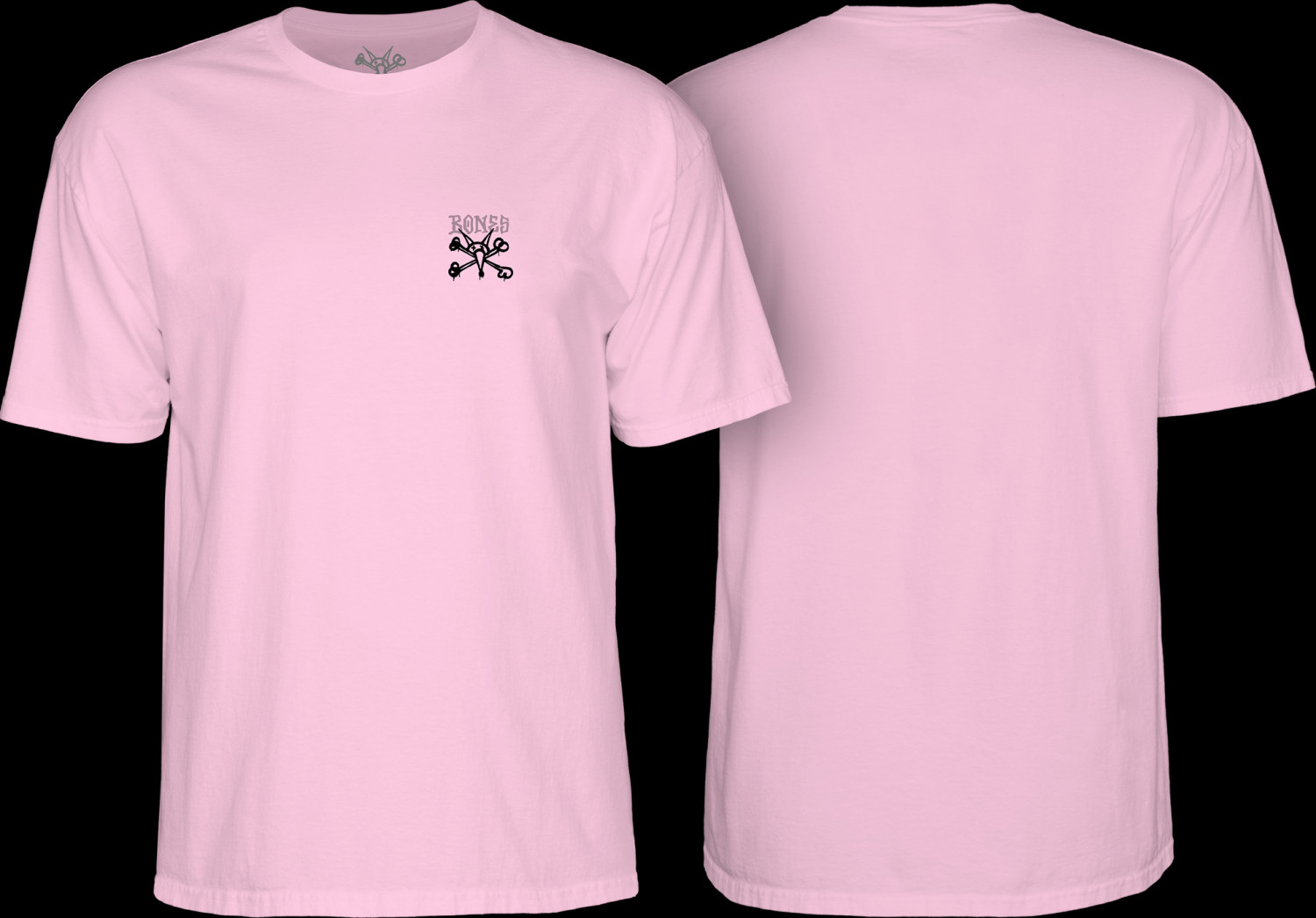 BONES WHEELS Chester T-shirt Pink Photo #1 - Photo Gallery - BONES WHEELS
