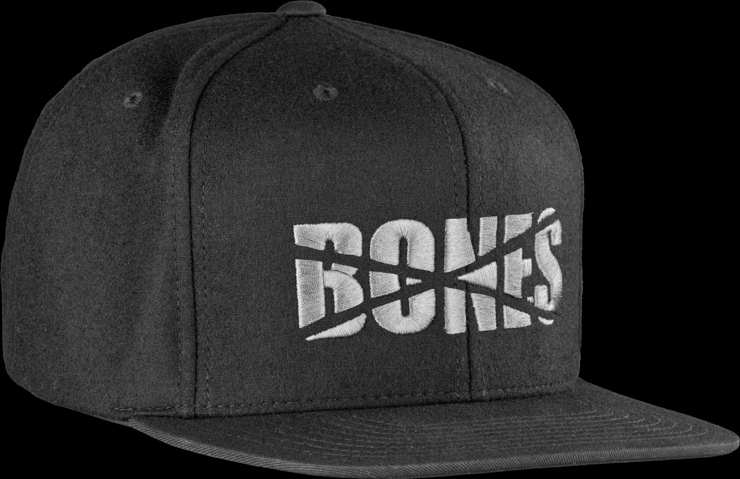 BONES WHEELS Wool Felt "D" Cap Photo #1 - Photo Gallery - BONES WHEELS
