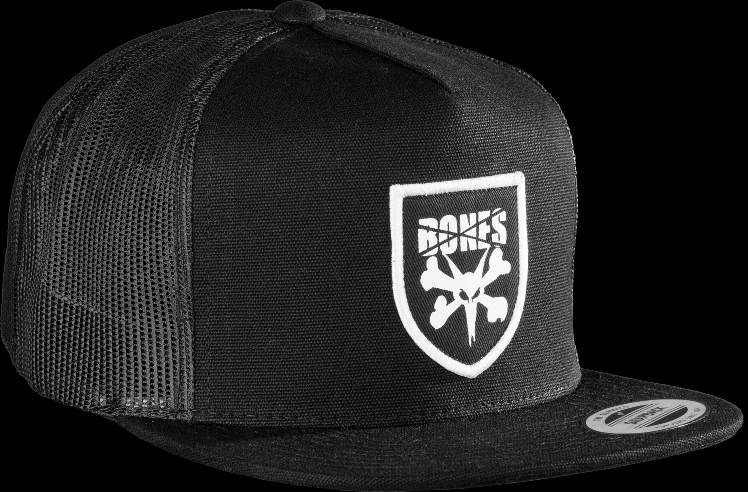 BONES WHEELS Cap Canvas Trucker Photo #1 - Photo Gallery - BONES WHEELS