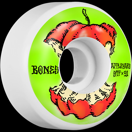 BONES WHEELS STF Pro Appleyard Apple Skateboard Wheels V2 Locks 51mm ...