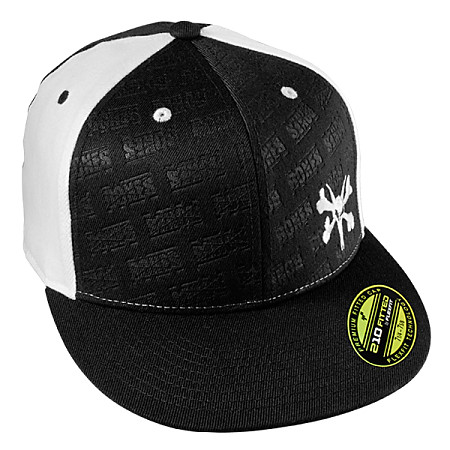 BONES WHEELS Rat Embroidered Flex Fit Cap - BONES WHEELS