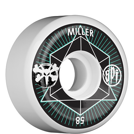 BONES WHEELS SPF Pro Miller Intersection 58mm (4 pack) - BONES WHEELS