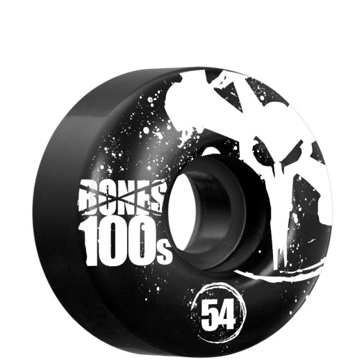 BONES WHEELS OG 100s 54mm - Black (4 pack) - BONES WHEELS