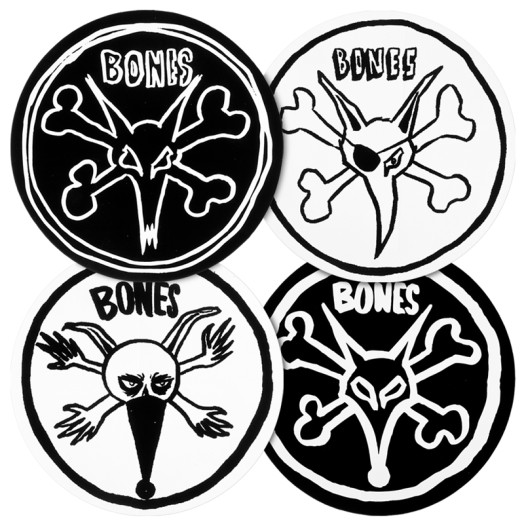 BONES WHEELS Pope Rat Sticker (20 pack) - BONES WHEELS