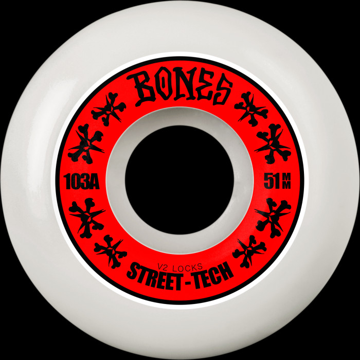 BONES WHEELS STF Annuals Skateboard Wheels STREET TECH FORMULA 51 V2 ...