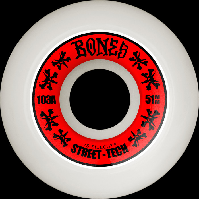 BONES WHEELS STF Annuals Skateboard Wheels STREET TECH FORMULA 51 V5 ...
