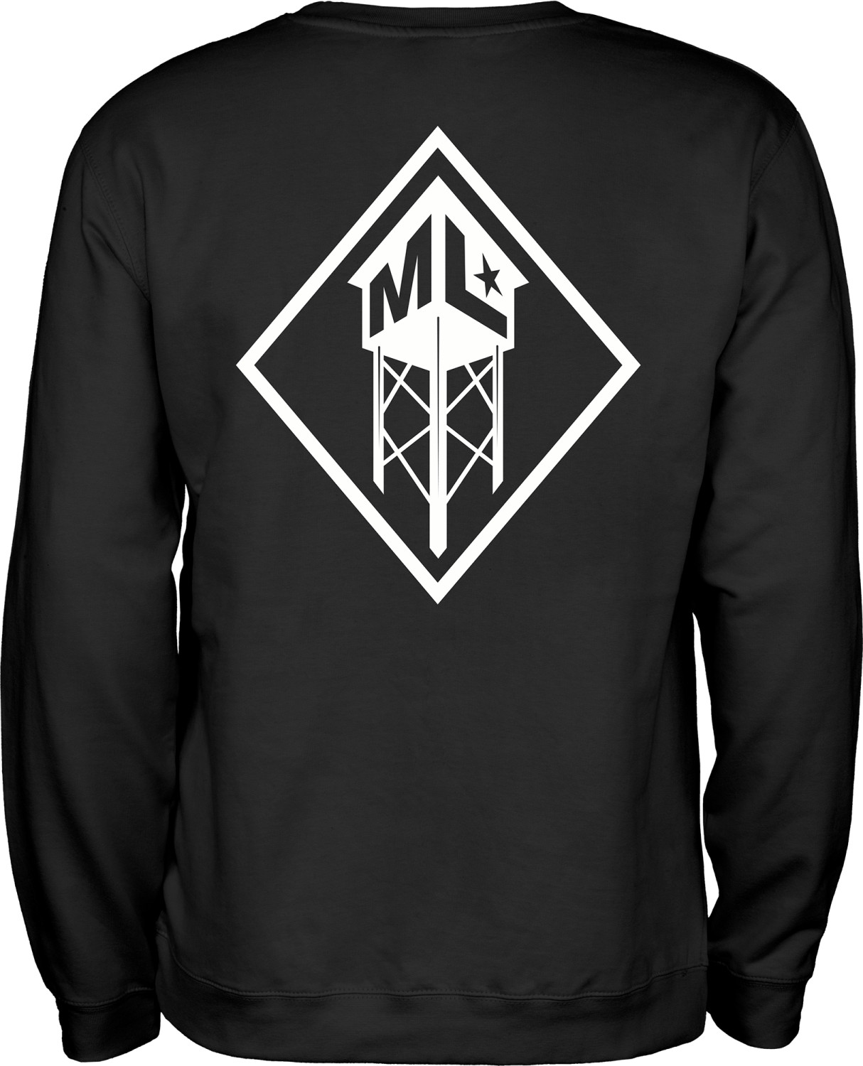 Mini Logo Watchtower Sweatshirt Crew Black Photo #1 - Photo Gallery ...