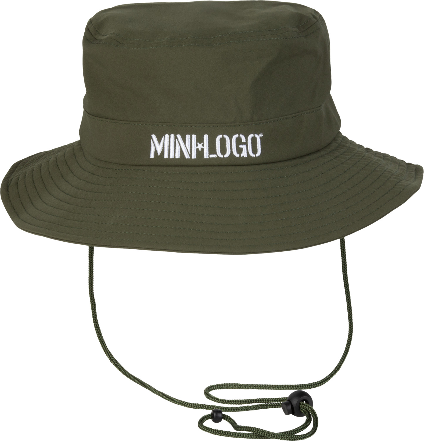 Mini Logo Stencil Logo Boonie Hat Army Green - S Photo #1 - Photo ...