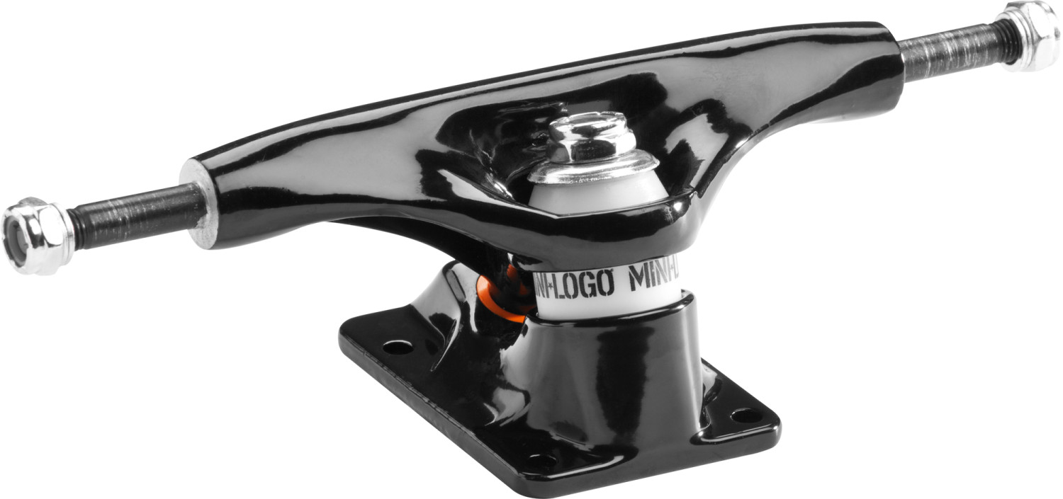 Mini Logo 8.38" Trucks (Set of 2) Black Photo #1 - Photo Gallery - Mini ...