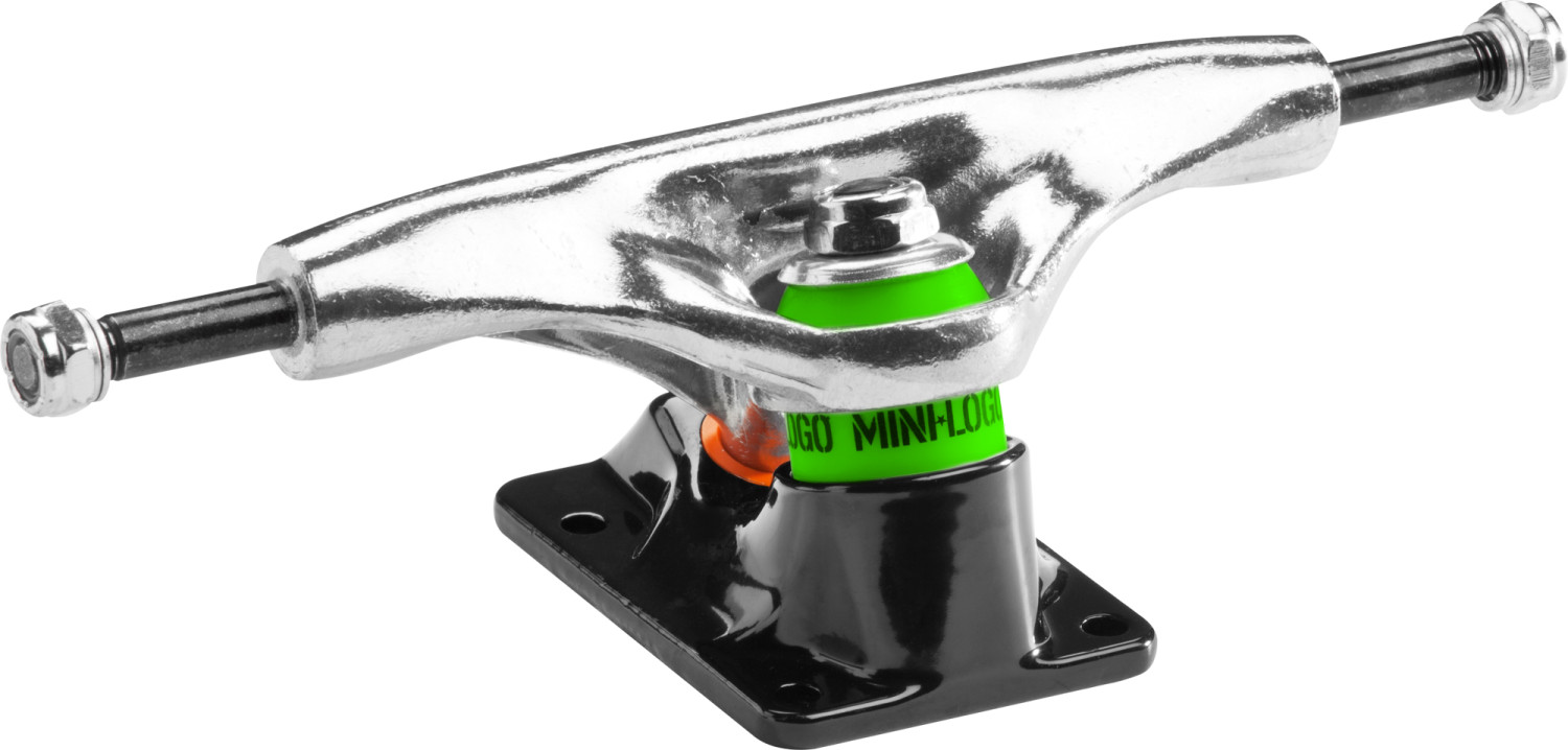 Mini Logo Trucks 7.13" Split Raw/Black (set of 2) Photo #1 - Photo ...