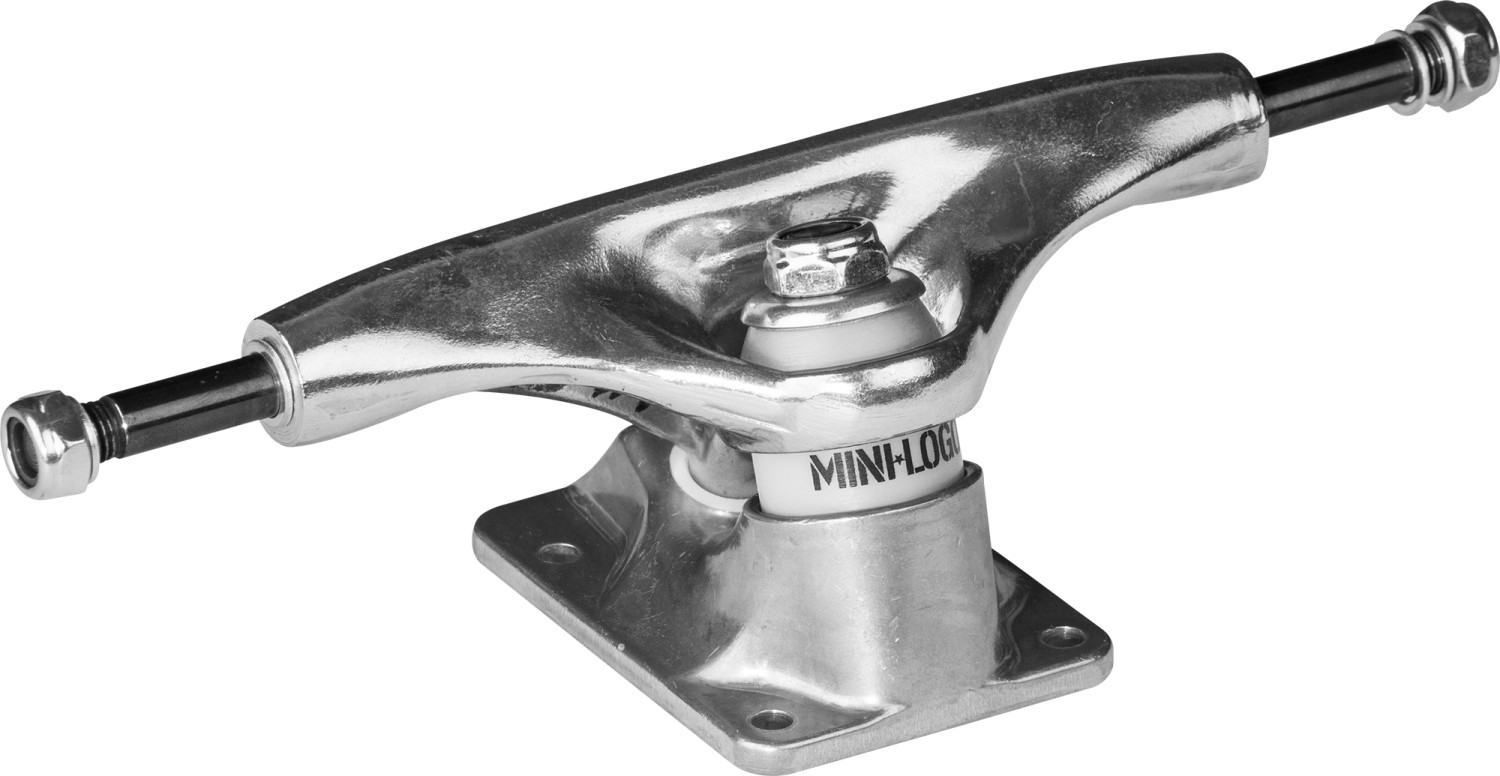 Mini Logo Trucks 8.38" Raw (Set of 2) Photo #1 - Photo Gallery - Mini ...