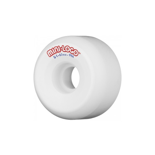 Mini Logo S-1 Wheel Slim 60mm 99A (4 pack) - Mini Logo Skateboards