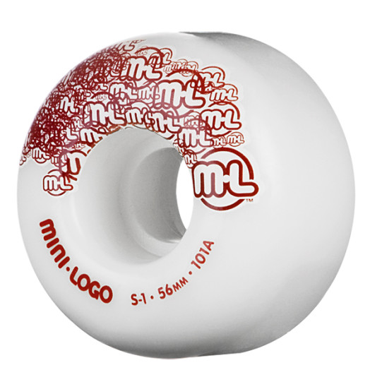 Mini Logo S-1 Wheels 56/101a (4 pack) - Mini Logo Skateboards
