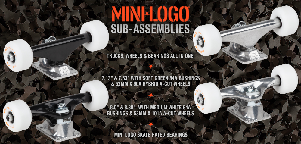 Mini Logo™ The Highest Quality Skateboard Decks, Skateboard Trucks and ...